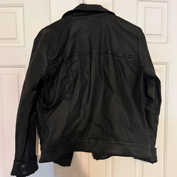 Liverpool | Jackets & Coats | Black Vegan Leather Jacket | Poshmark